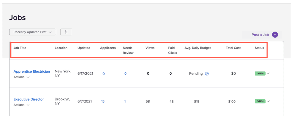 Manage Your Monster+ Job Postings | Monster.com