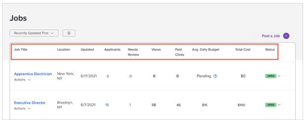 Manage Your Monster+ Job Postings | Monster.com