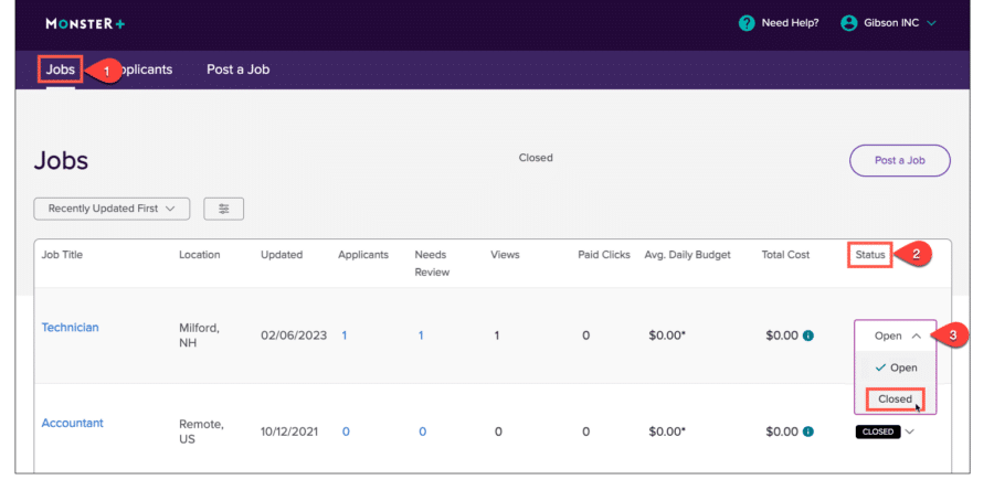 Job Ad Promotion & Payment Details | Monster.com