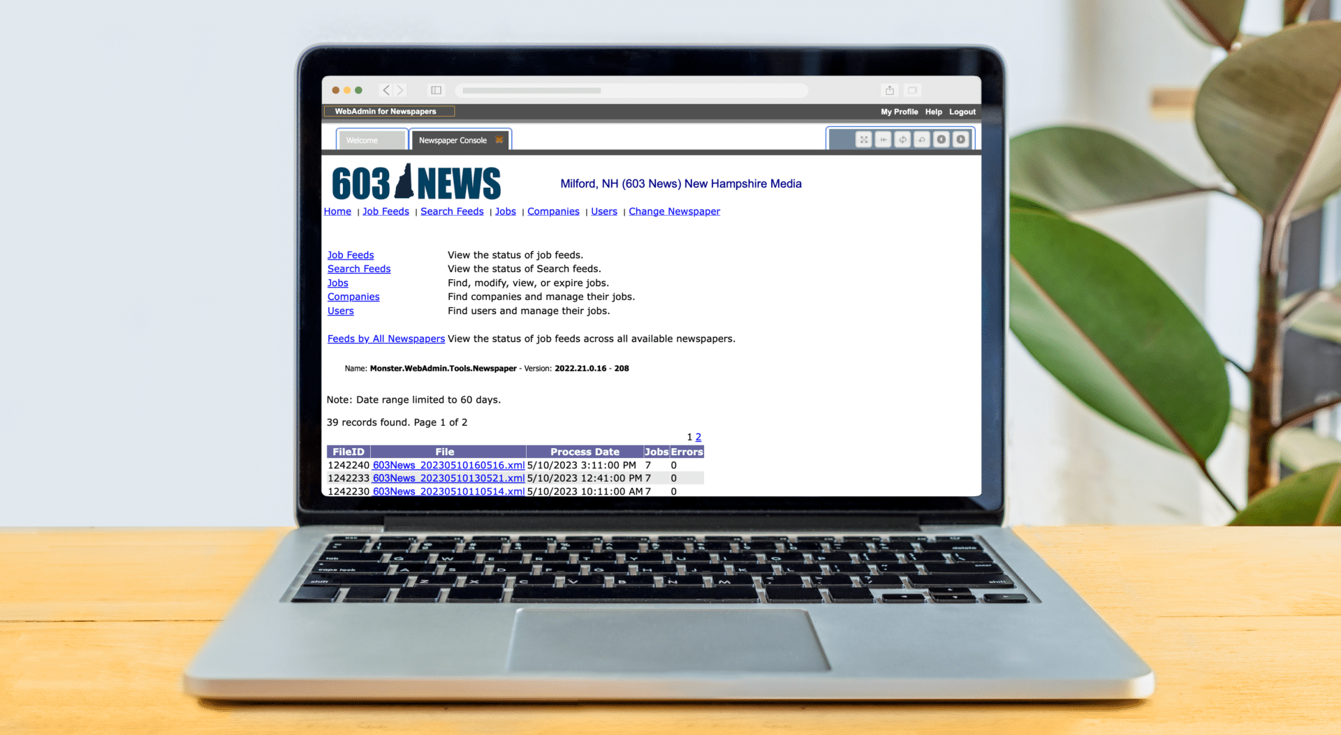 Manage Your Newspaper Accounts | Monster.com
